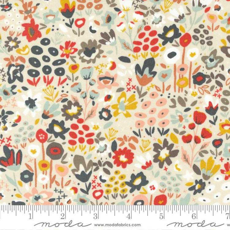 Moda Fabric - Dawn On The Prairie - Meadow Walk - Stone Path DO NOT ...