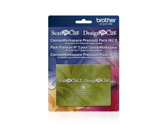 Brother CACVPPAC2 ScanNCut Premium Pack 2 Accessories & Notions Premier ...