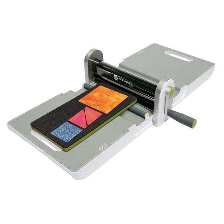 AccuQuilt GO! Fabric Cutter Starter Set Machine Quilting Premier Stitching