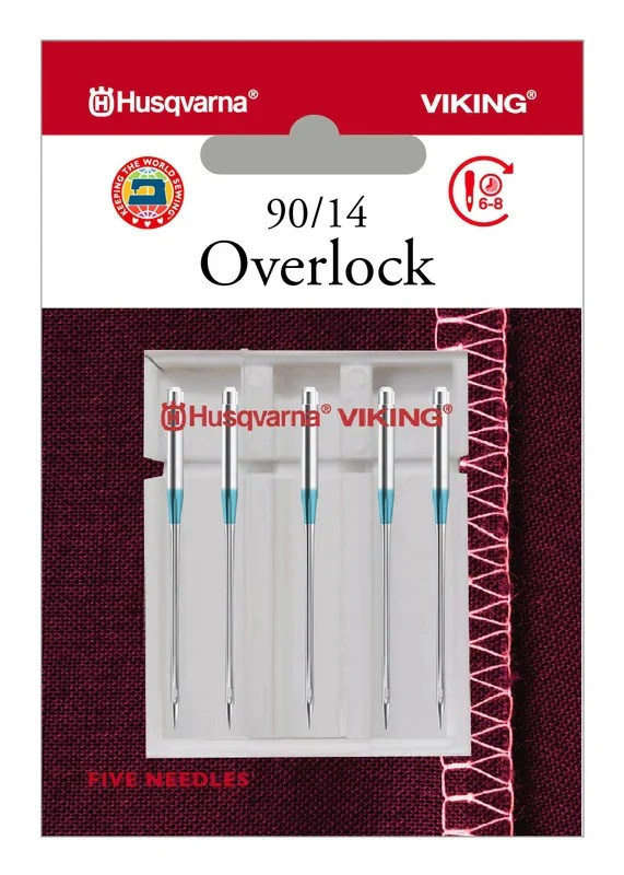 Husqvarna HV OVERLOCK NEEDLE SIZE 90/14, 5-PACK #920542096