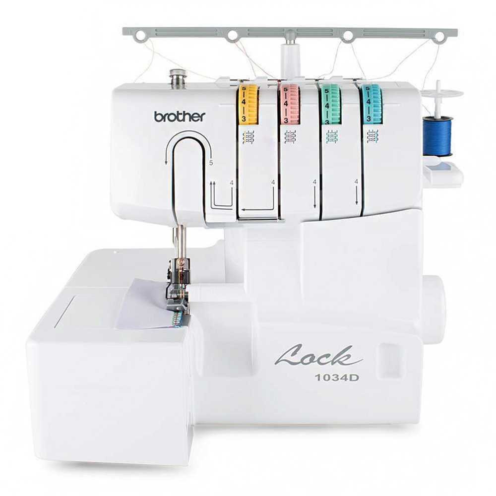 Brother 1034D Homelock Serger | 3/4 Thread Easy-Thread Serger Sewing ...