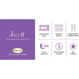 Baby Lock Jazz II Sewing & Quilting Machine | Spacious & Powerful