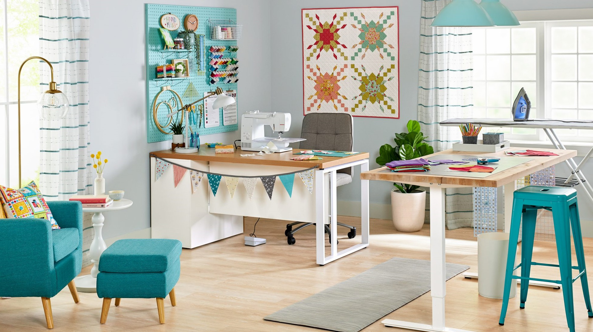How to Build a Multi-Functional Sewing Room - Premier Stitching