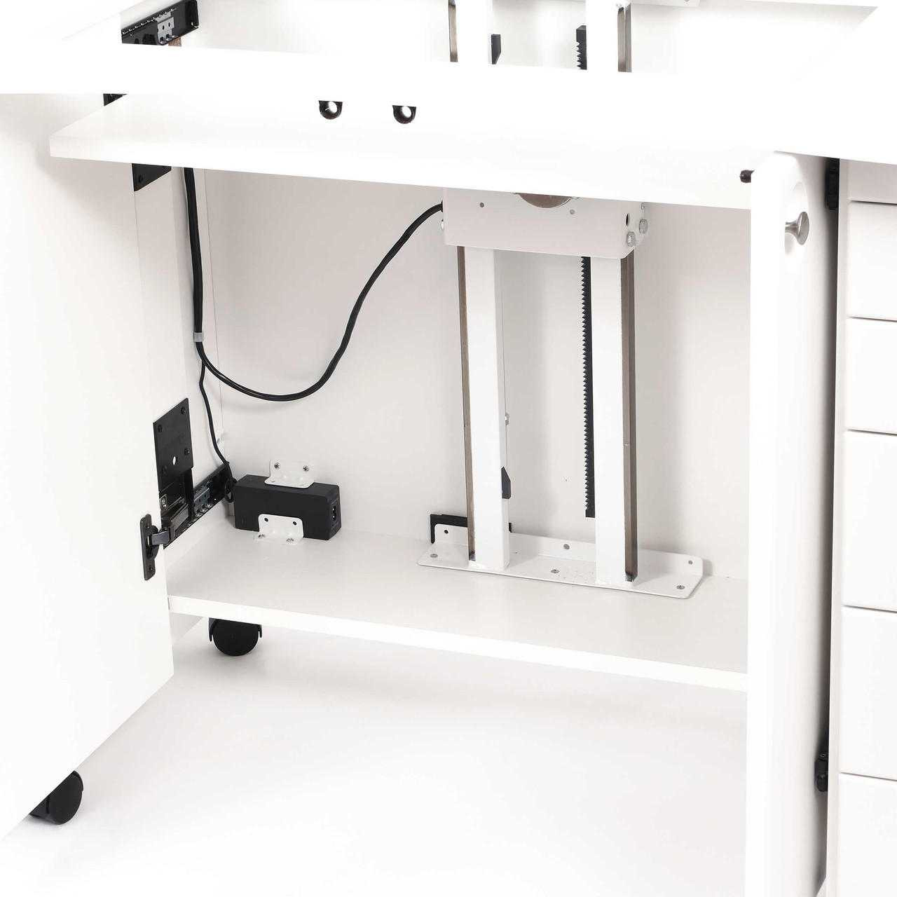 Electric Sewing Machine Lift | Americana Cabinets Electric Lift Package