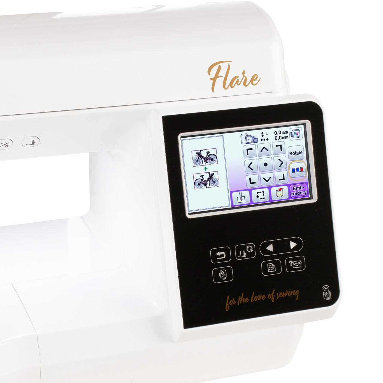 Baby Lock Flare Embroidery Machine | 6.25x10.25 Multi-Needle ...