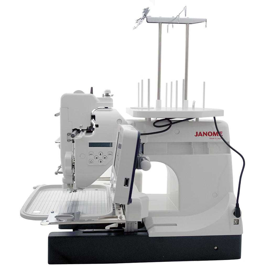 Janome MB-7 Seven Needle Embroidery Machine | Professional Multi-Needle ...
