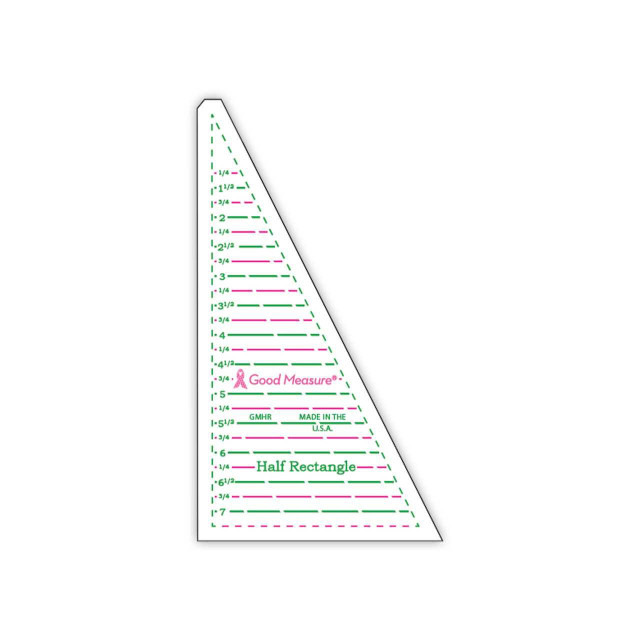Good Measure Half Rectangle Ruler