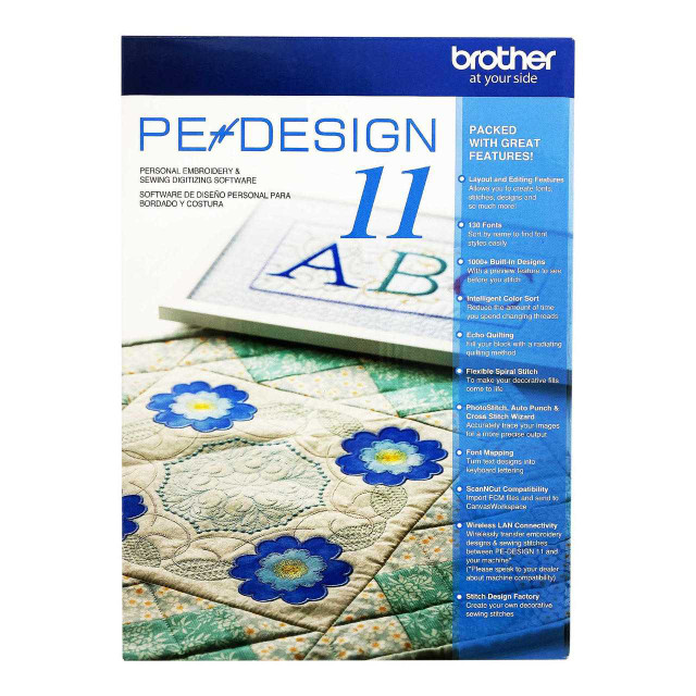 Brother PE Design 11 Embroidery Digitizing Software