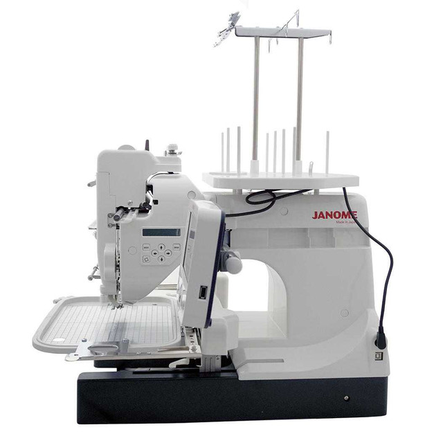 Janome MB-7 Seven Needle Embroidery Machine | Professional Multi-Needle ...