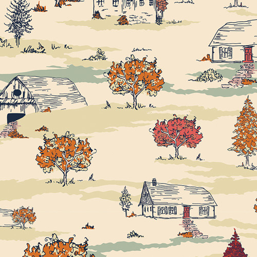 Art Gallery Fabrics - The Orchard - Farmstead Oasis #orc-34706 ...