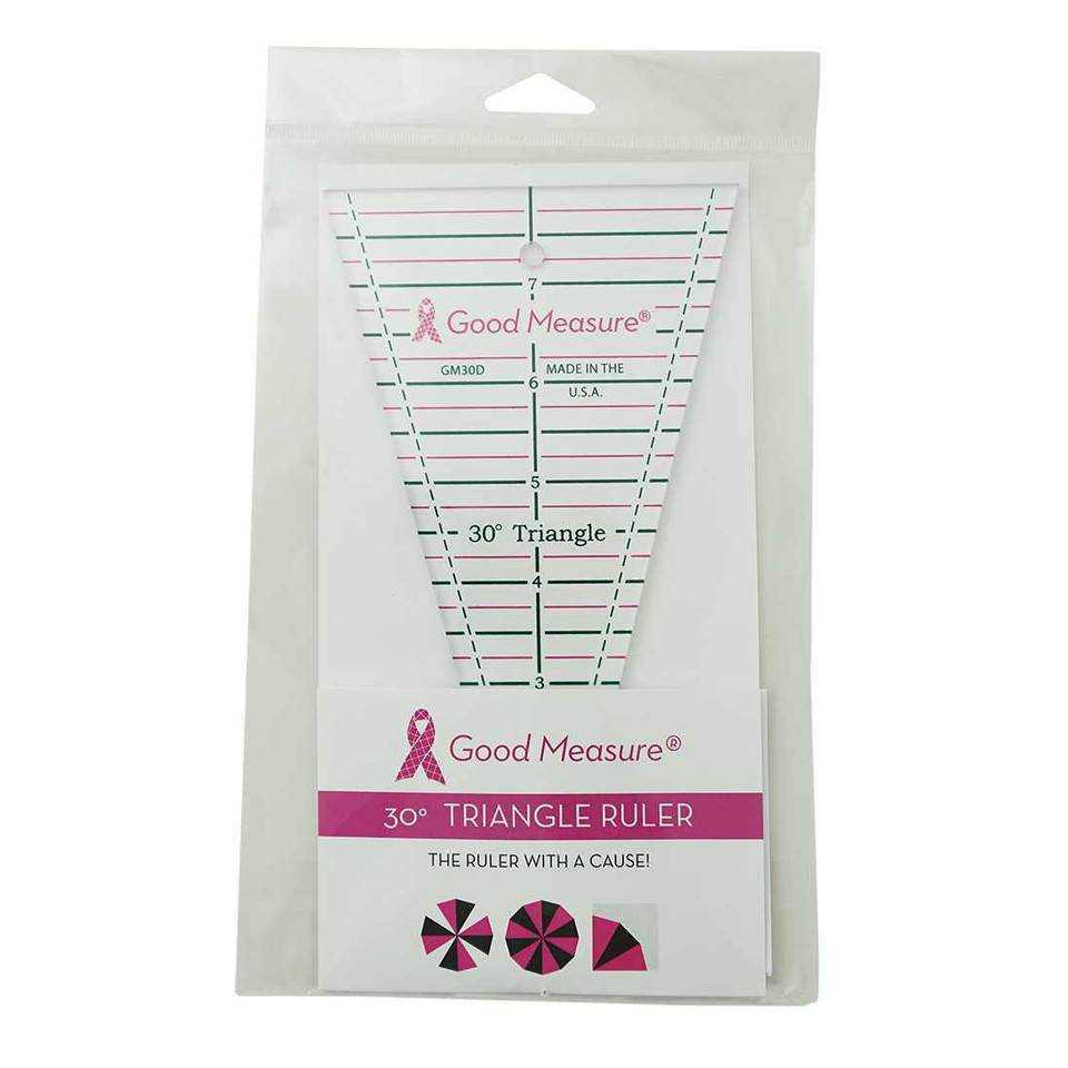 Good Measure 30 Degree Triangle Ruler