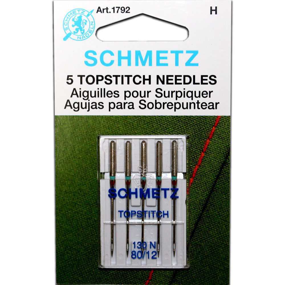 Schmetz Topstitch Needles - Size 80/12