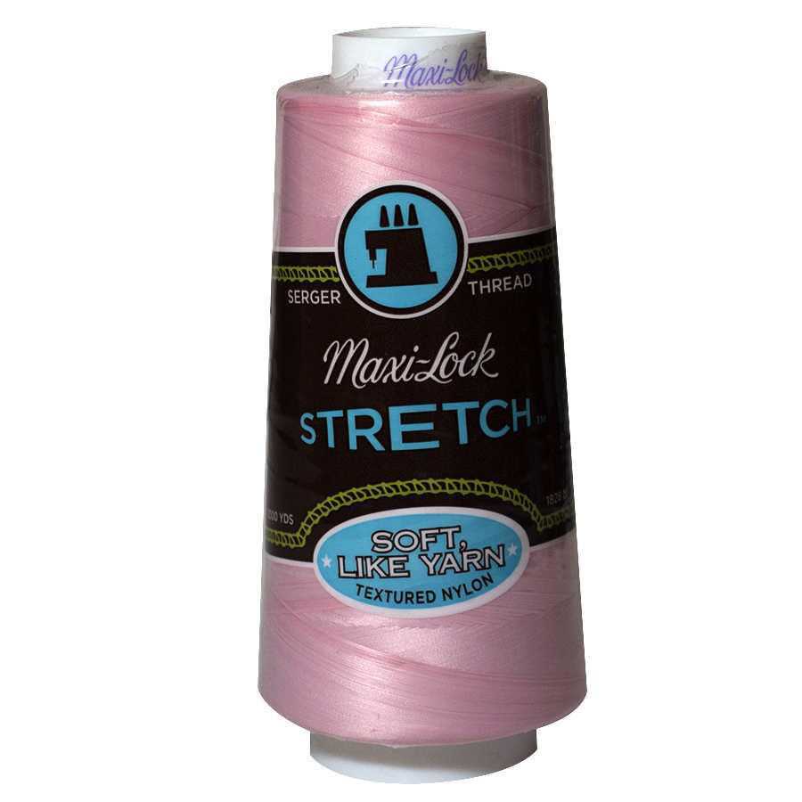 A&E Maxi-Lock Stretch Serger Thread - Pink
