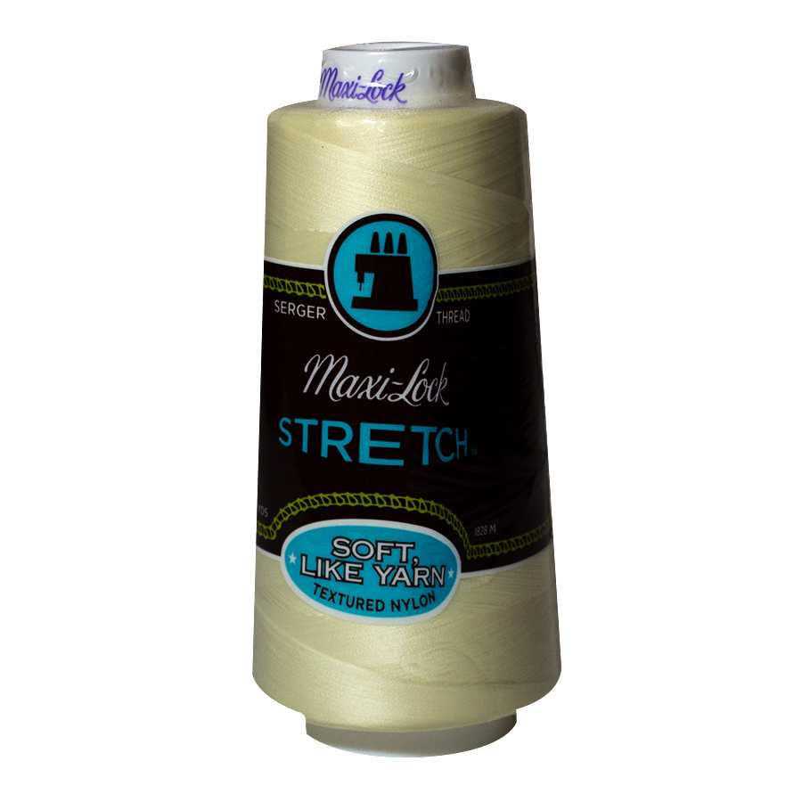 A&E Maxi-Lock Stretch Serger Thread - Eggshell