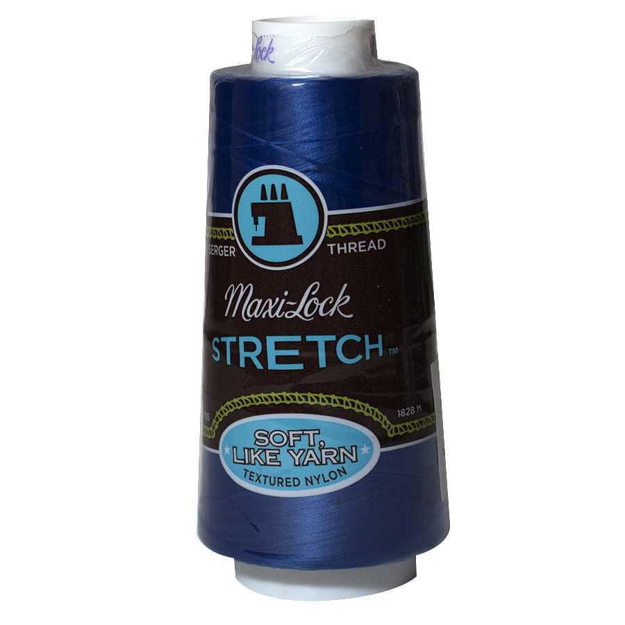 A&E Maxi-Lock Stretch Serger Thread - Blue