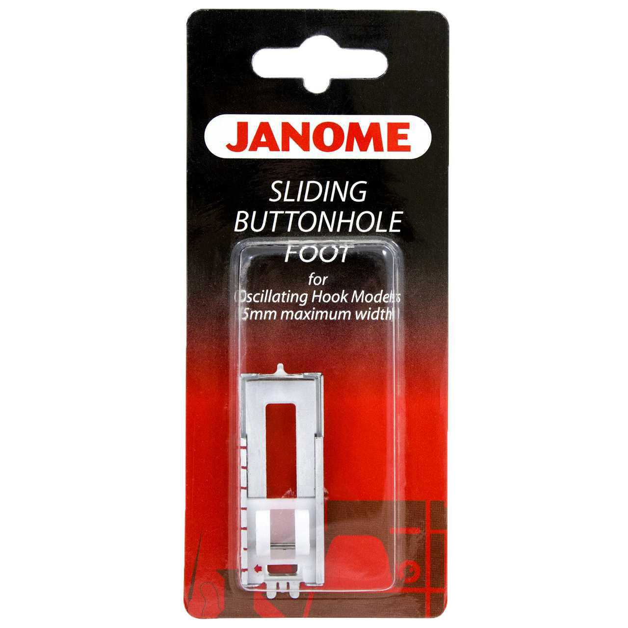 Janome Front-Load - Sliding Buttonhole Foot - Metal
