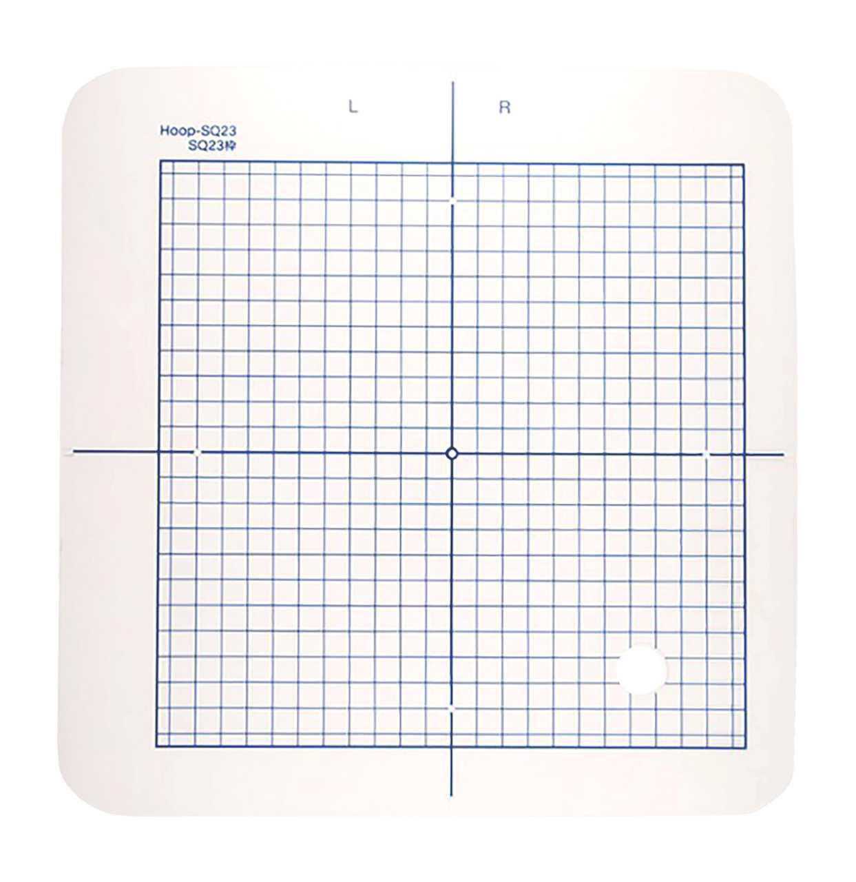 Janome Replacement Template with Grid for SQ23 Hoop
