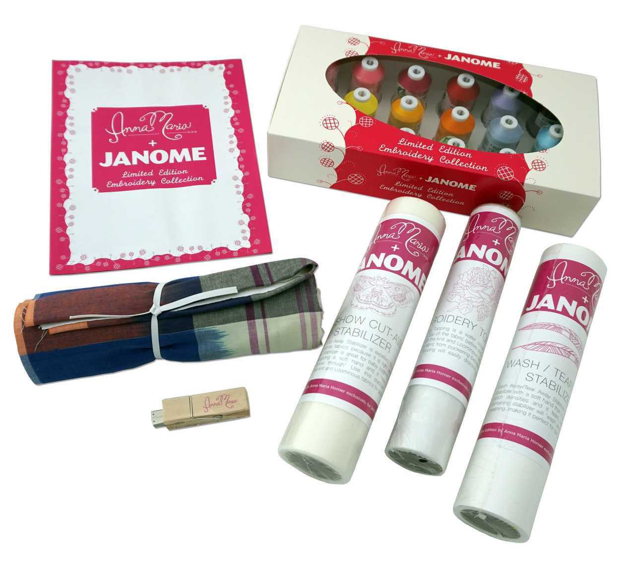 Janome - Anna Maria Embroidery Kit