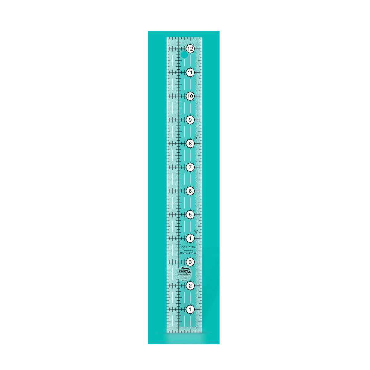 Creative Grids Quilt Ruler 1-1/2in x 12-1/2in