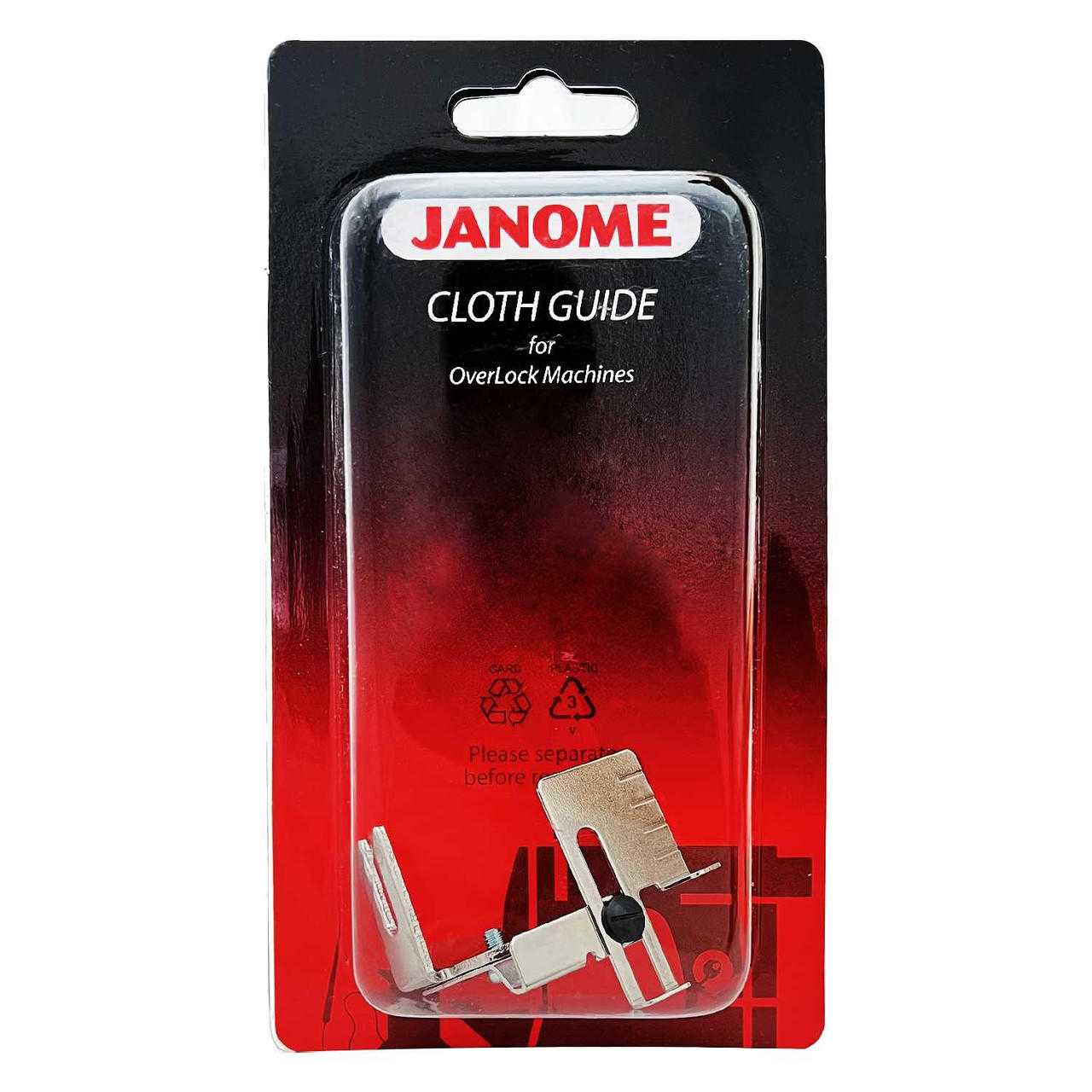 Genuine Janome Sewing Cloth Guide for Sergers