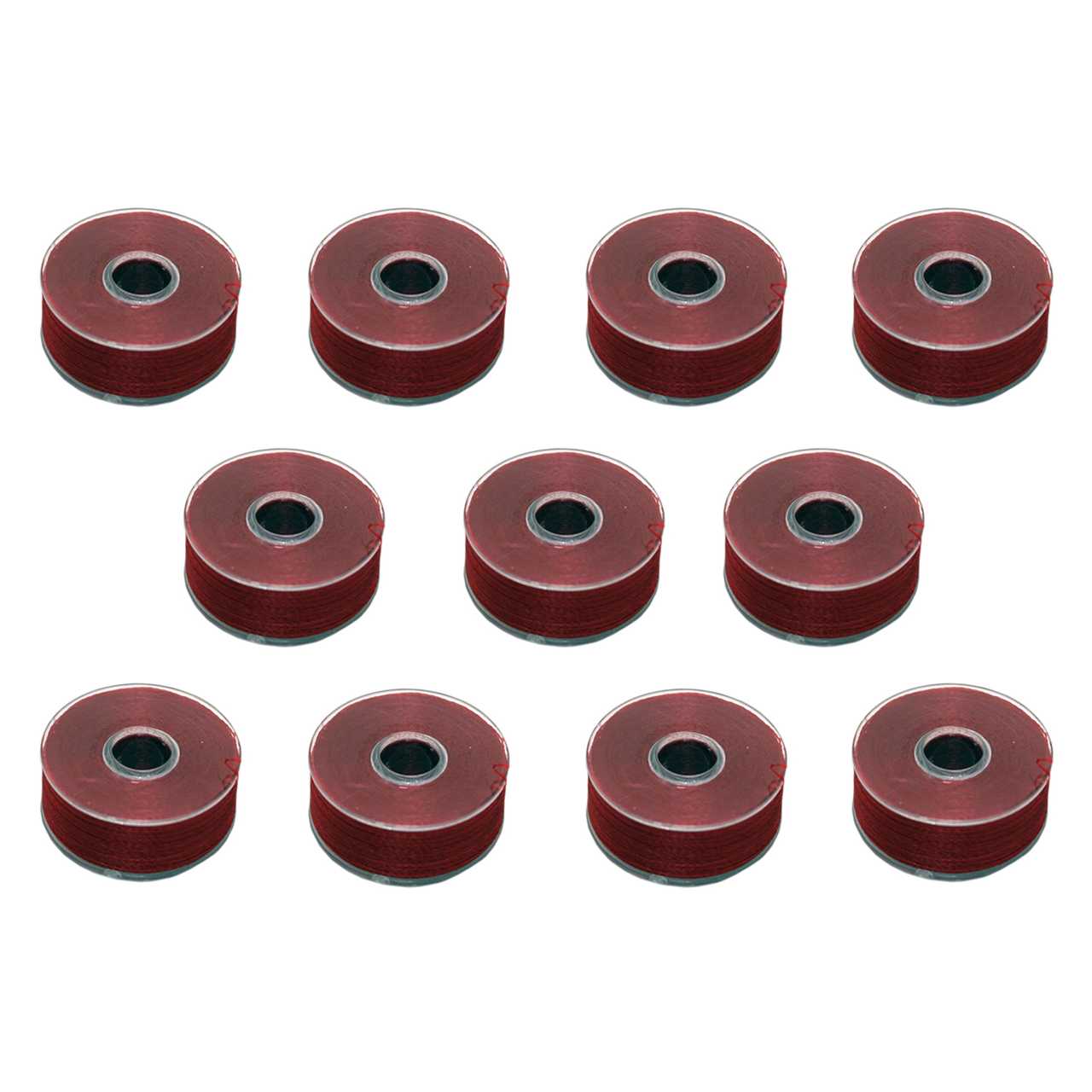 FIL-TEC Class L Prewound 120 Yard Candy Apple Red Bobbins