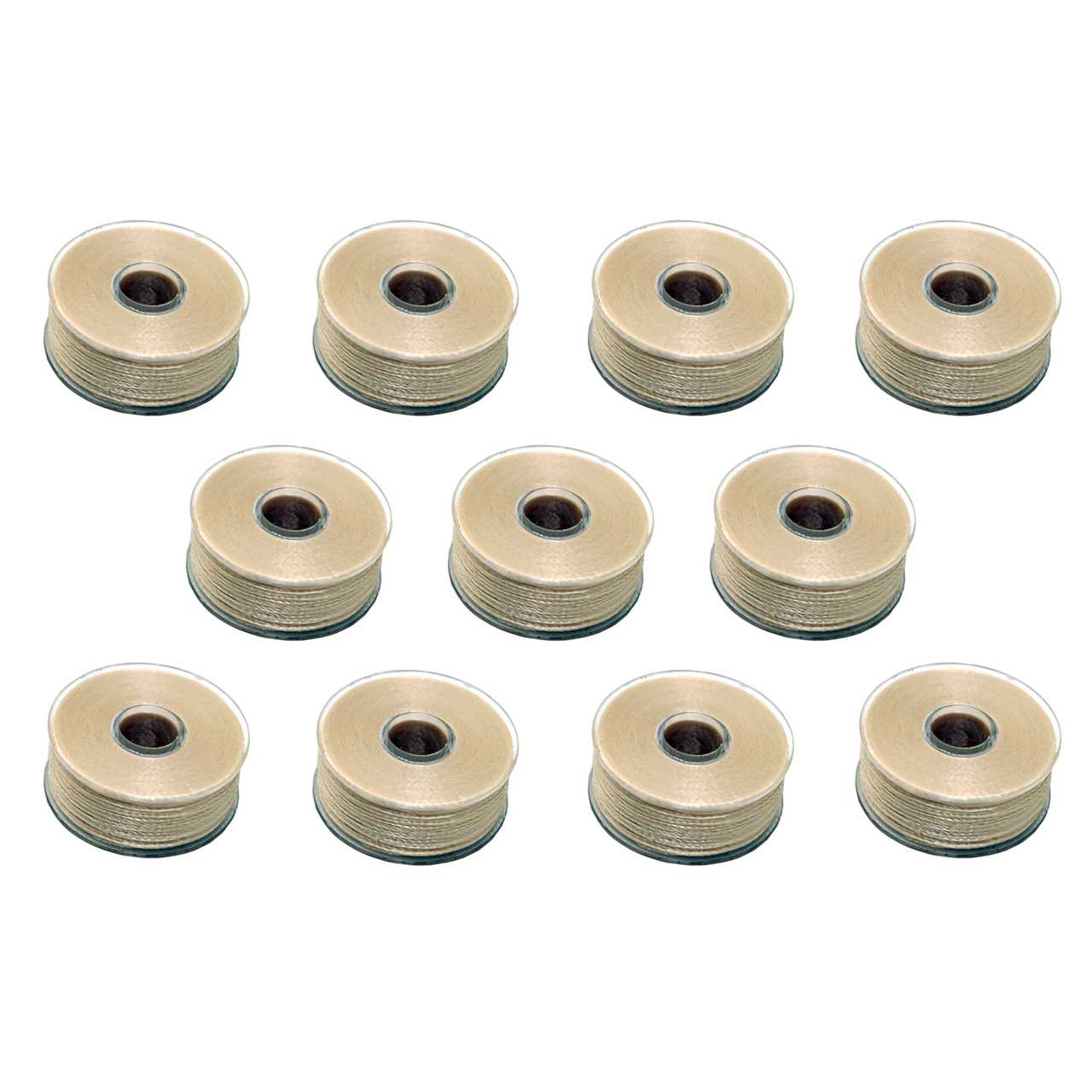 FIL-TEC Class L Prewound 120 Yard Poly Cream Bobbins
