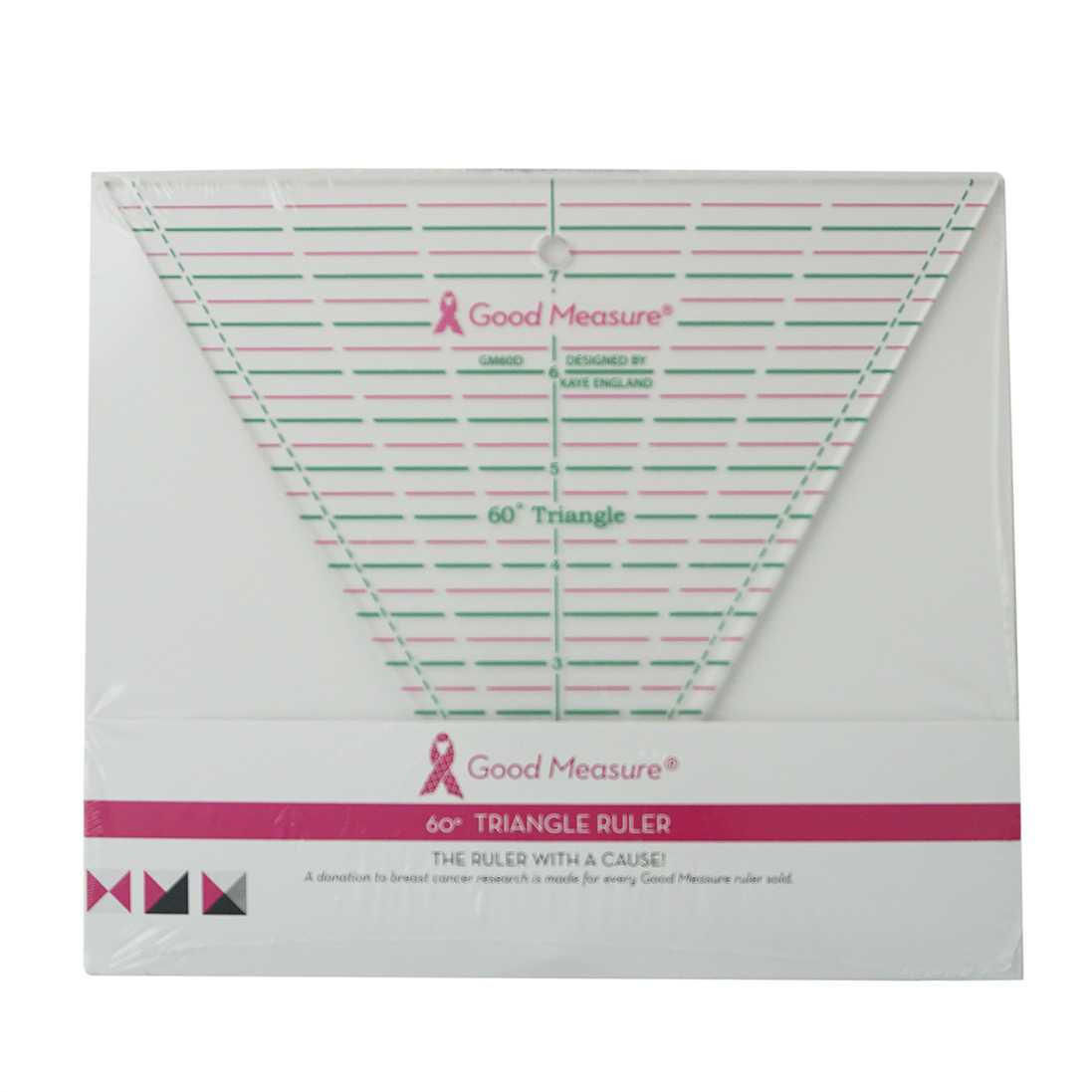 Good Measure 60 Degree Triangle Ruler