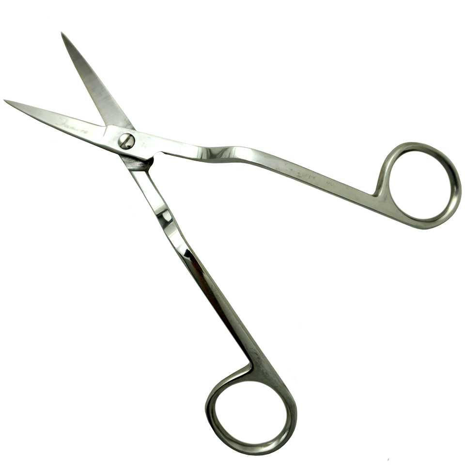 Famore Double-Curved Embroidery Scissors