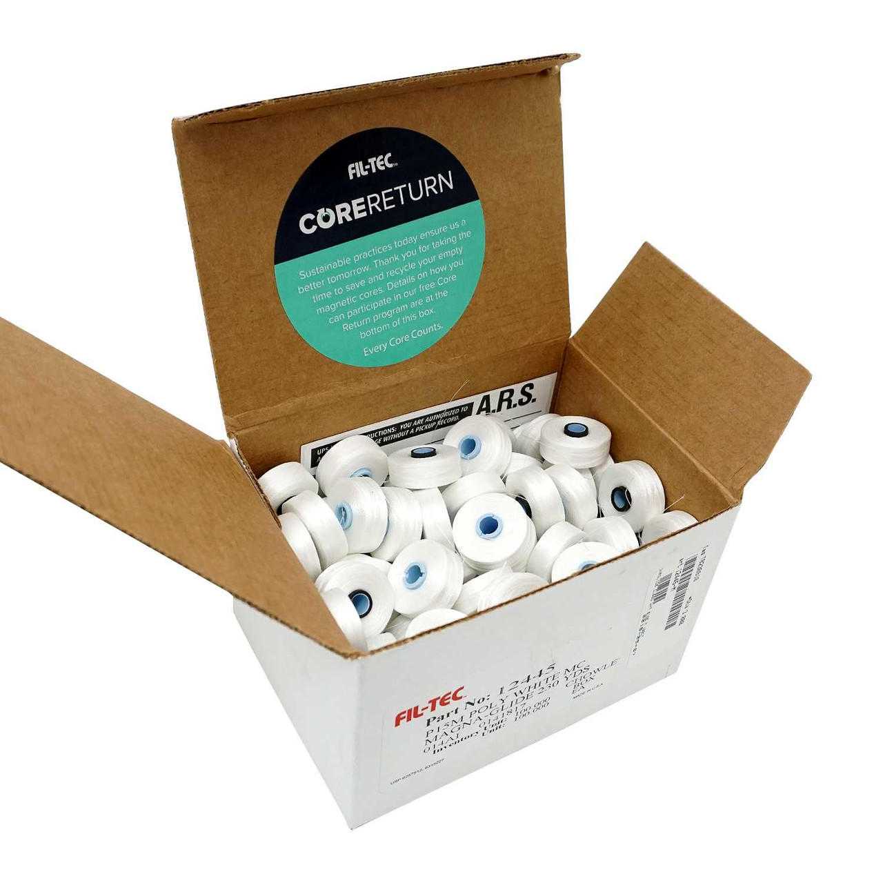 Fil-Tec Magna-Glide Poly Classics Style M Jumbo 230yd Prewound Bobbins ...