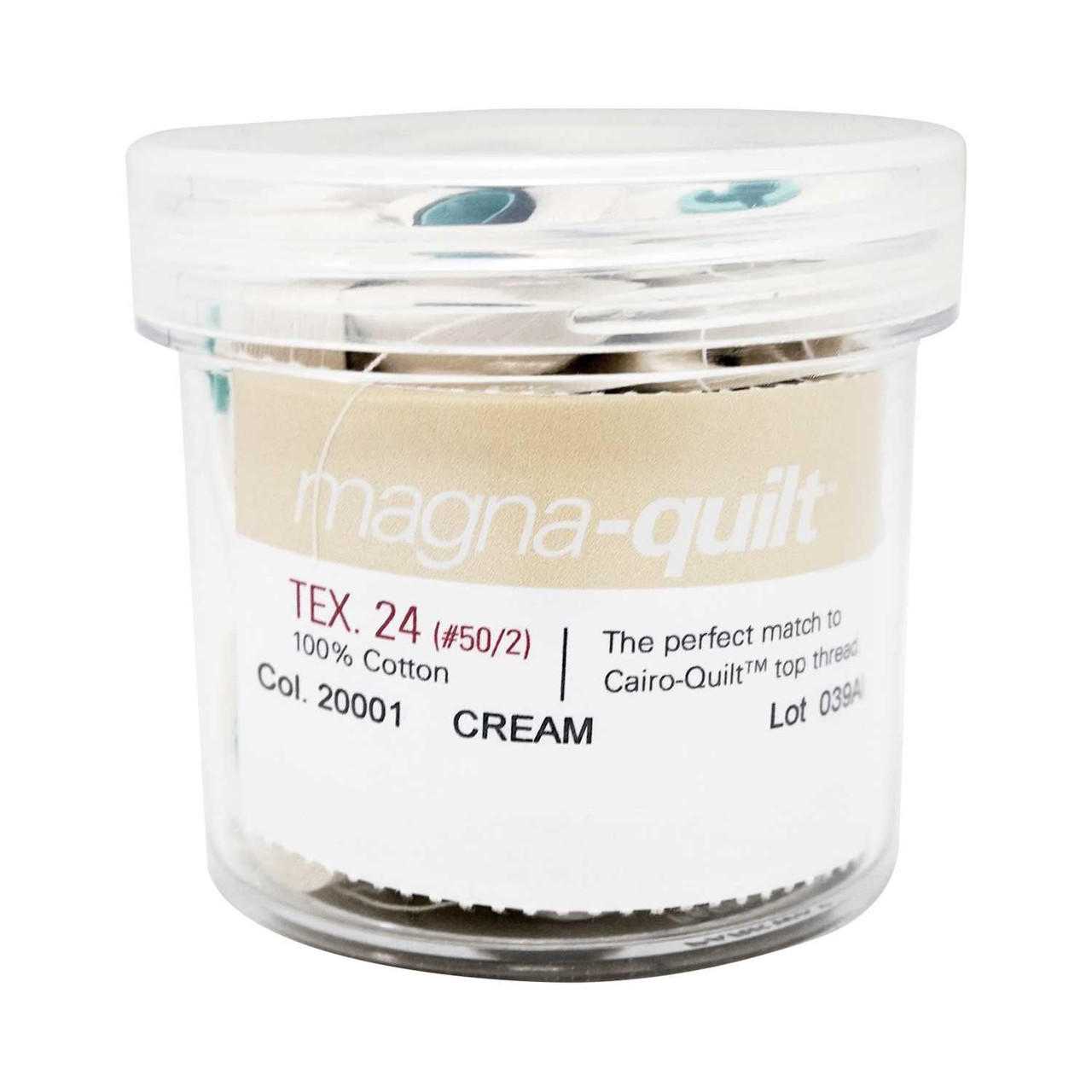 Fil-Tec Magna-Quilt Style L 74yd Pre-wound Cream 20 Jar