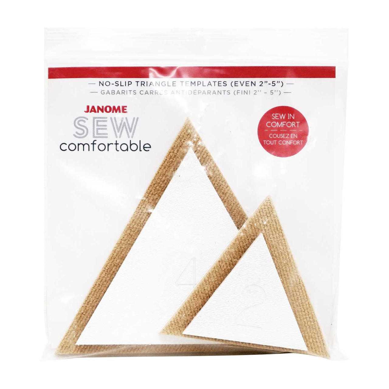 Janome Even Triangle Template Set