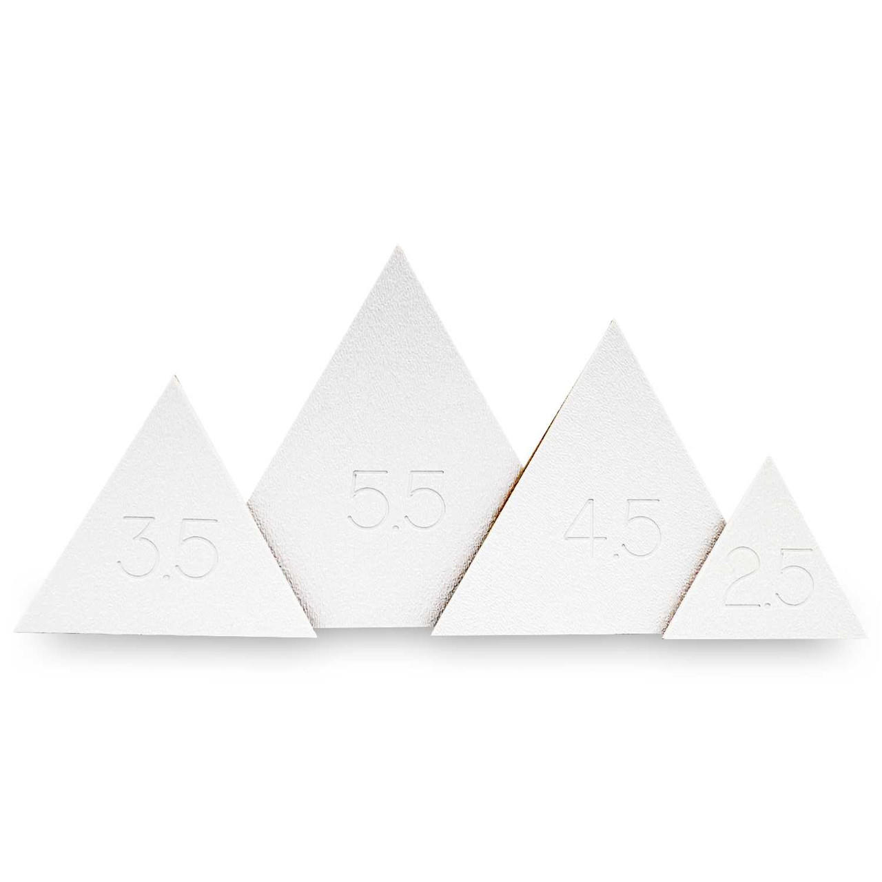 Genuine Janome Sewing Triangle Template Set