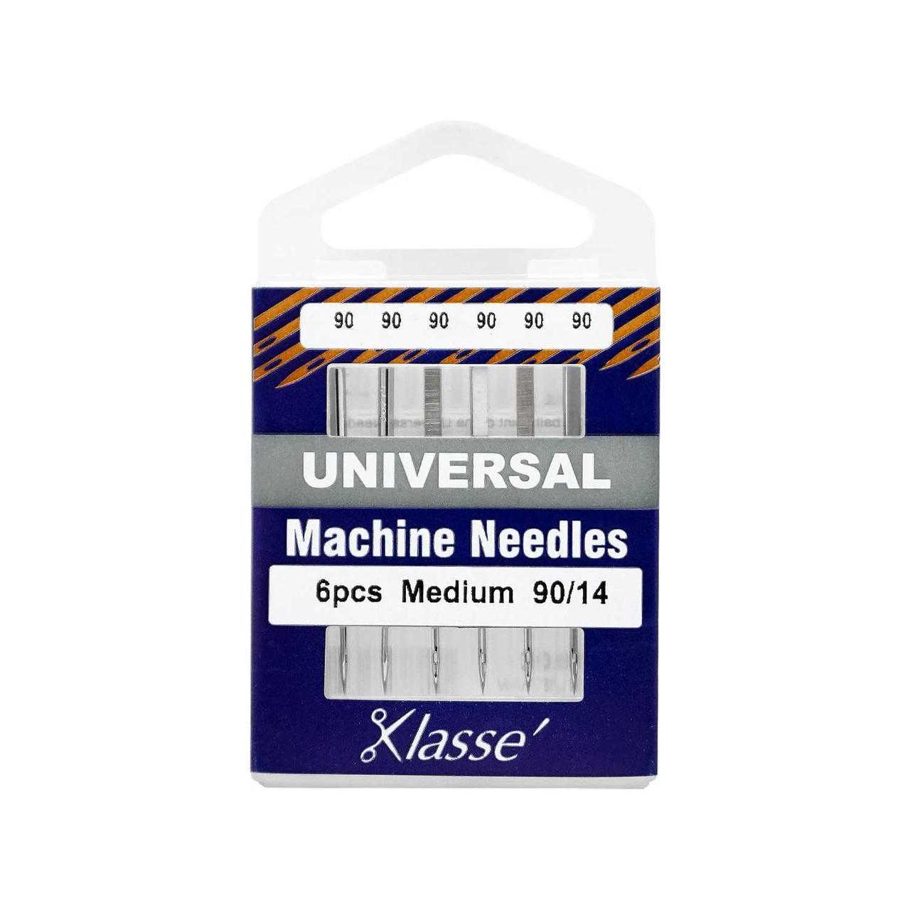 Klasse Universal Needles 80/12 Pack of 6 Needles