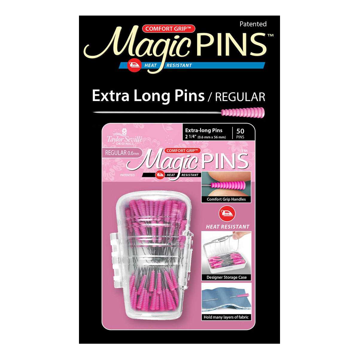 Magic Pins Extra Long Pins (Qty 50)
