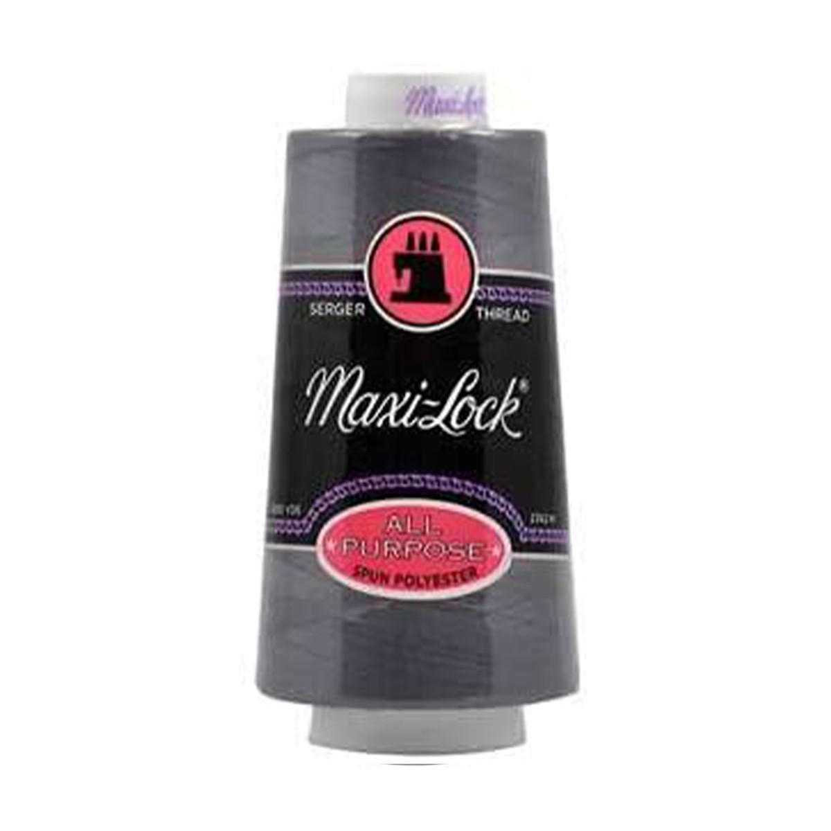 A & E Maxi-Lock Polyester Serger Thread Dark Grey