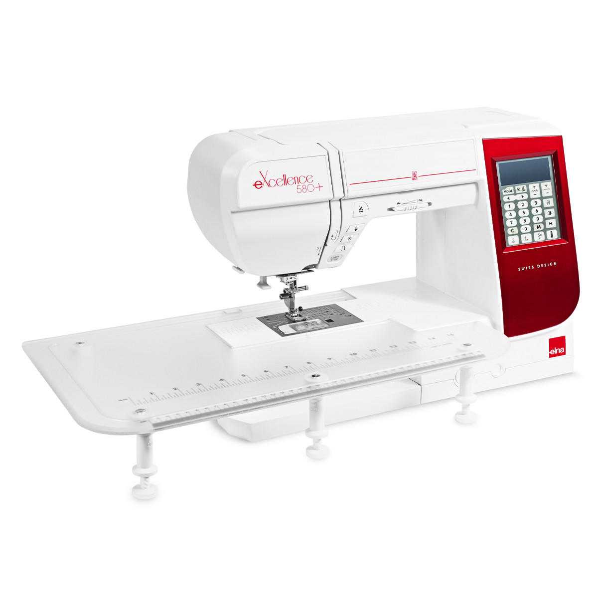 Elna eXcellence 580 Plus Sewing and Quilting Machine