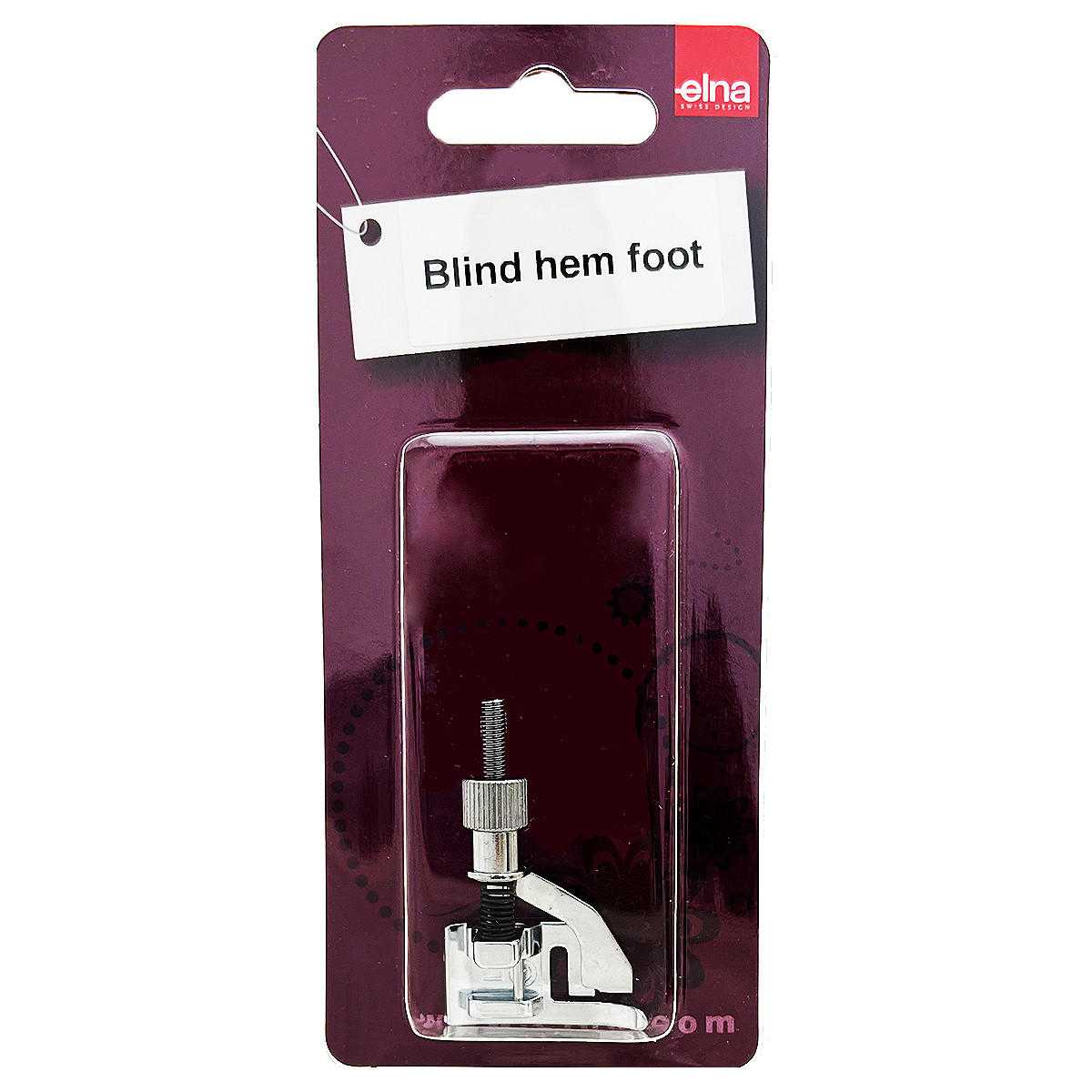 Elna 5mm Adjustable Blind Hem Presser Foot