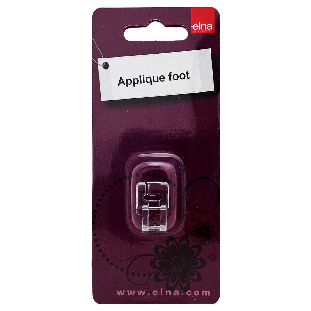 Elna 7mm Applique Foot Shorter Version