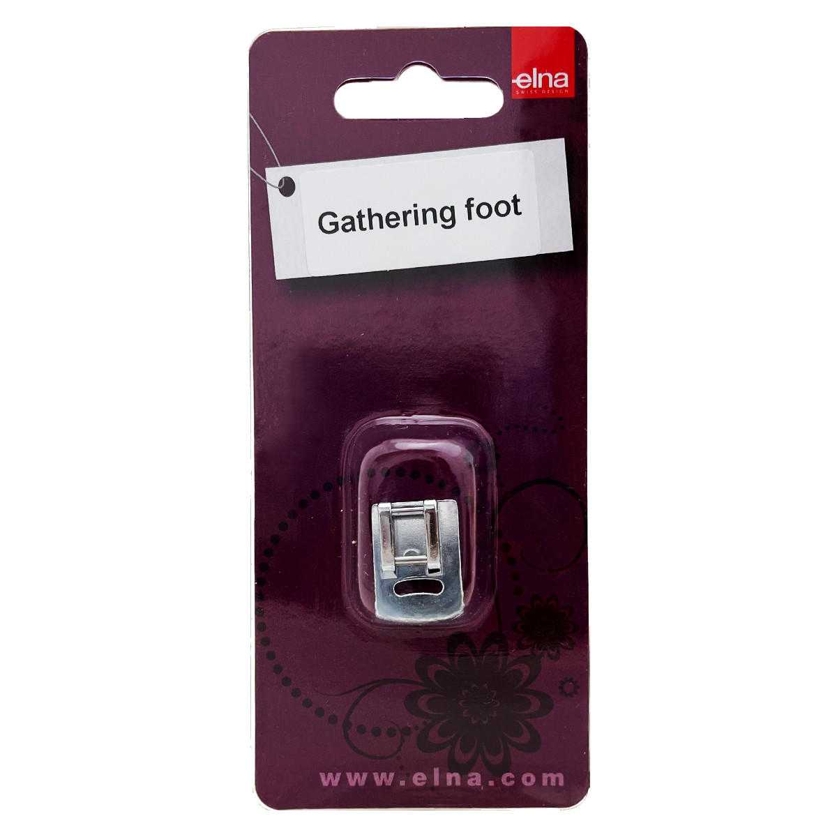 Authentic Elna Sewing 7mm Gathering Presser Foot