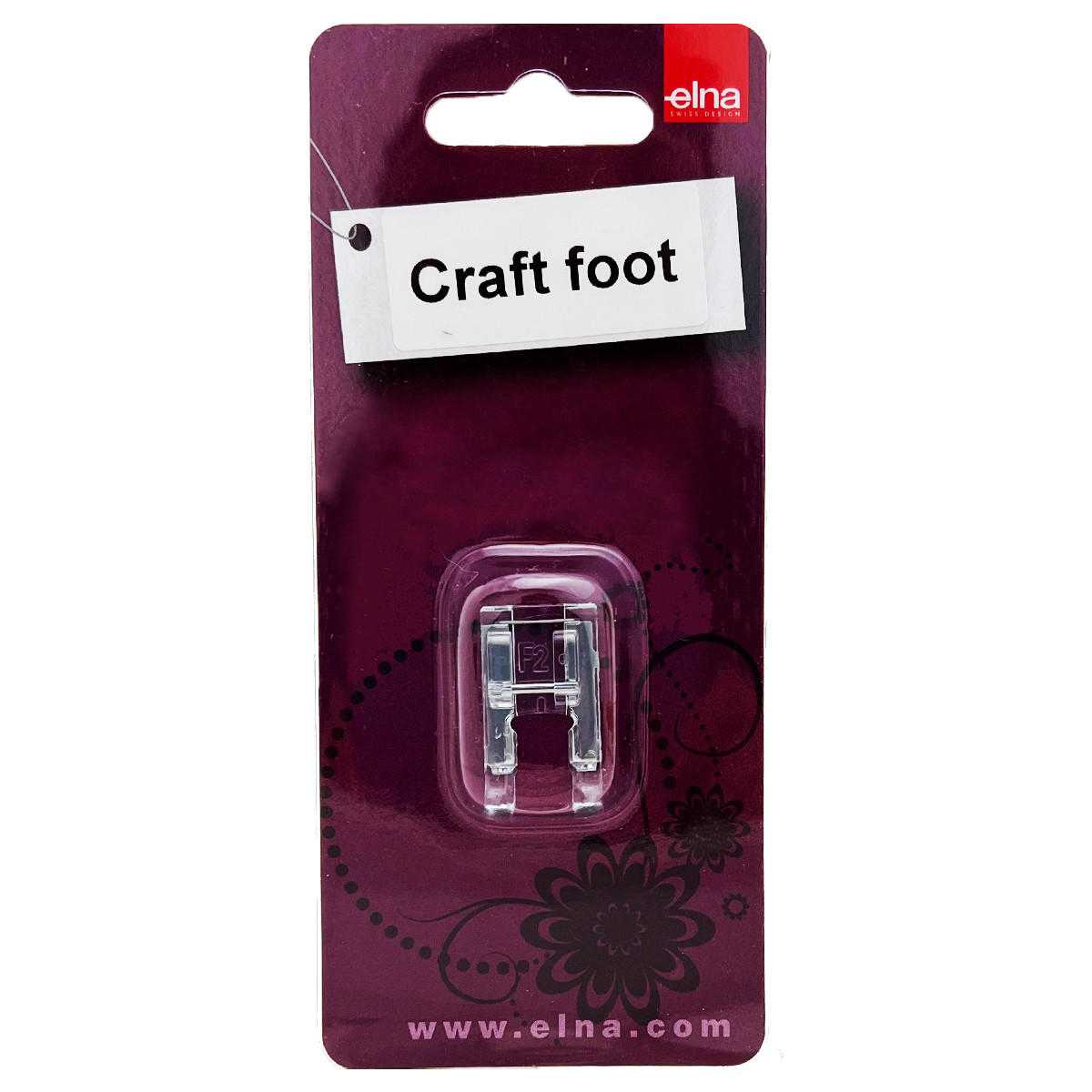 Elna 7mm Open Toe Satin Stitch Foot