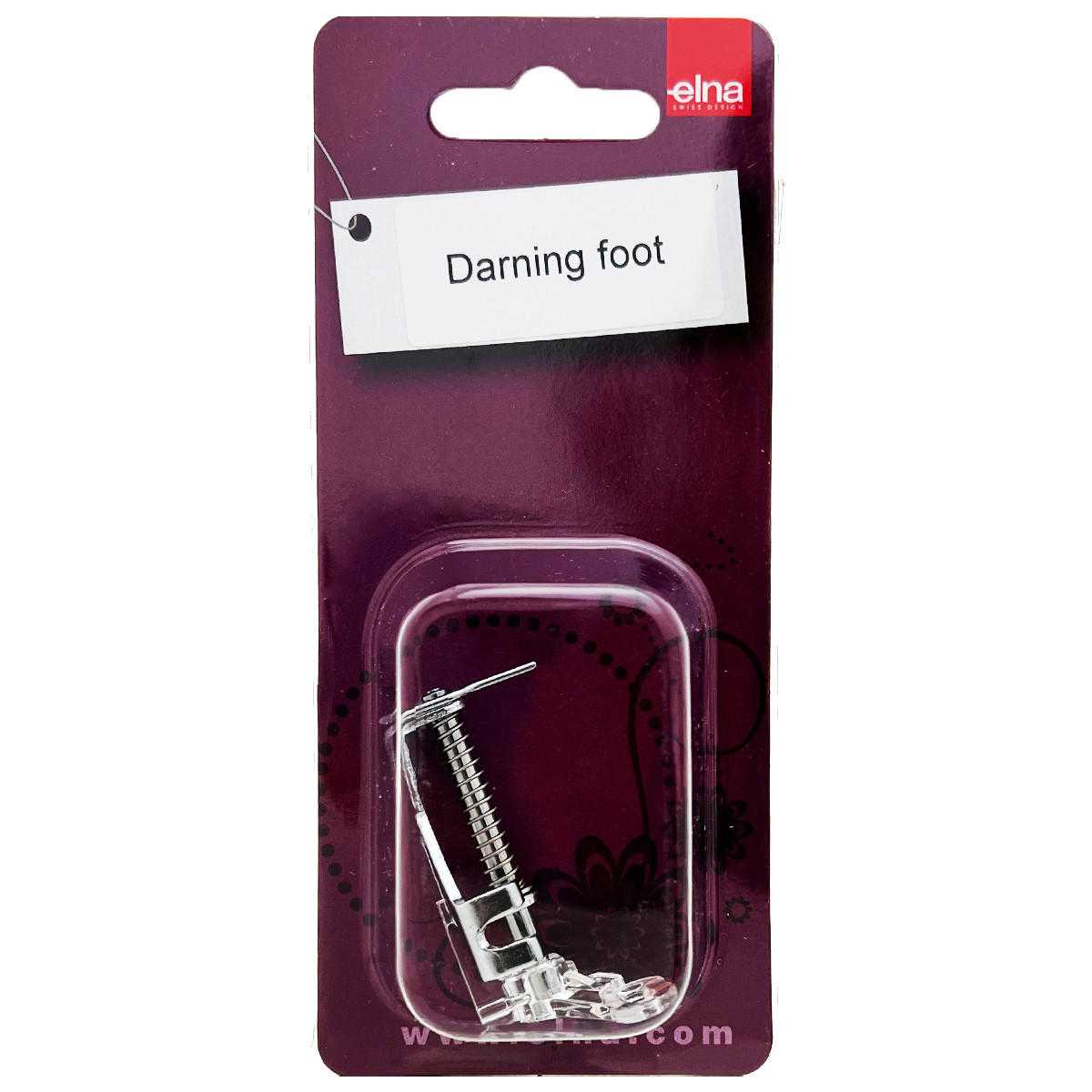 Elna 7mm Low Shank Darning and Embroidery Presser Foot