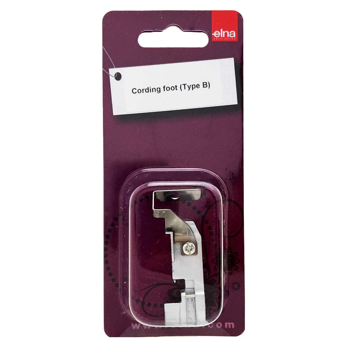 Authentic Elna Serger Cording Presser Foot Type B