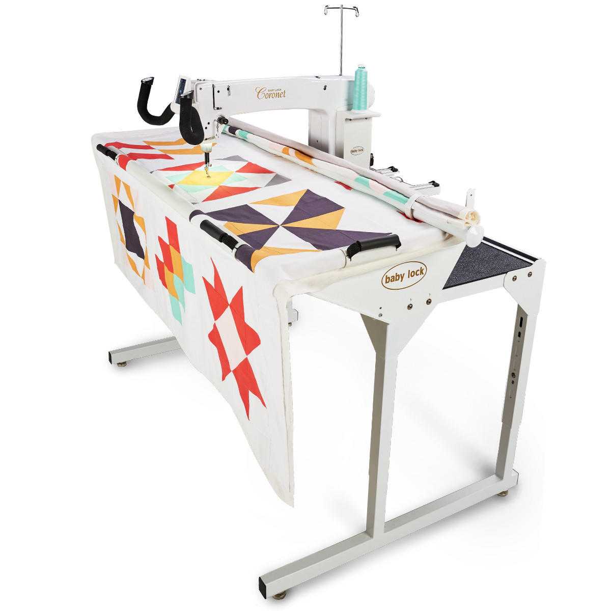 Baby Lock Coronet 16" Mid Arm Quilter with 5 Foot Frame with Premier ...