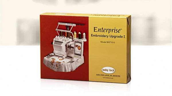 Baby Lock Enterprise Embroidery Upgrade 1 for BNT10L, BNT10