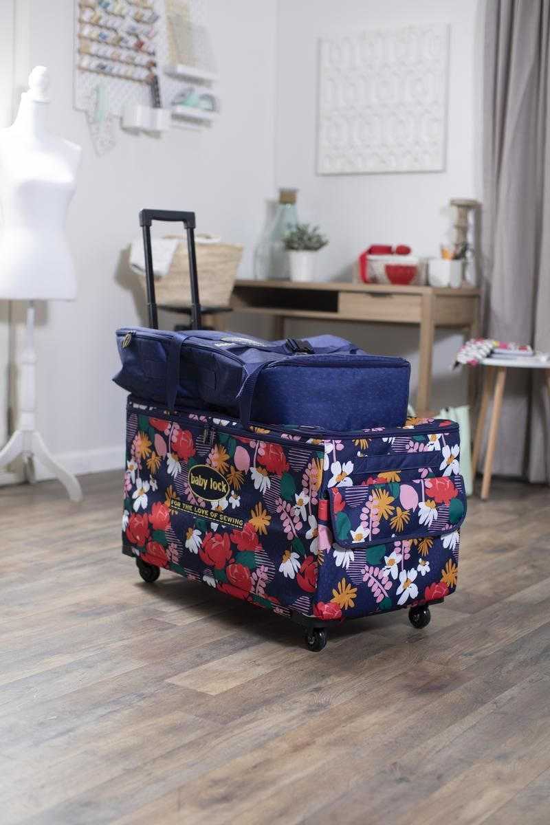 Baby Lock Limited Edition Extra Large Machine Floral Trolley Set
