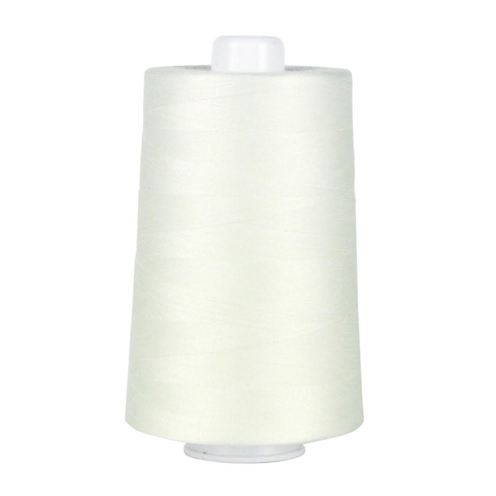 Omni Pearl White Polyester Thread 2-ply 40wt 6000yd