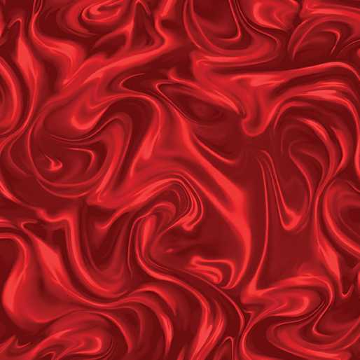 Benartex Fabric - Marbleized Scarlet Red