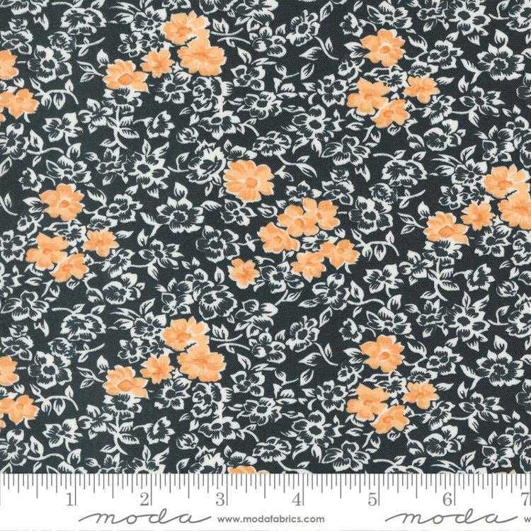 Moda Fabric - Harvest Moon - Fall Bouquet Midnight