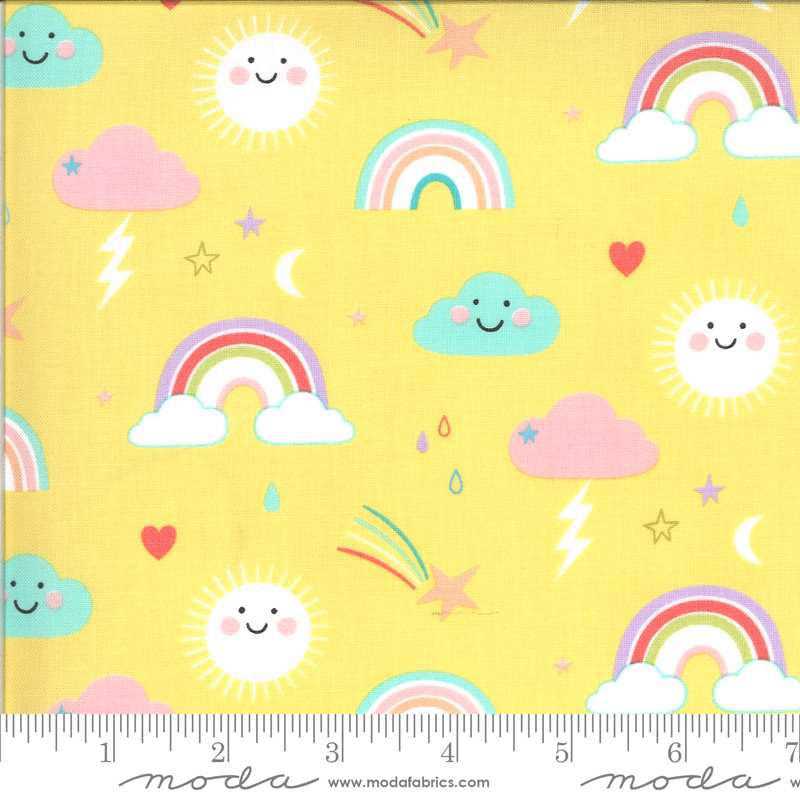 Moda Fabric - Hello Sunshine Rainbows Sunshine