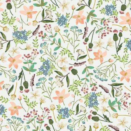 Riley Blake Designs Fabric - Wildwood Wander Main Cream